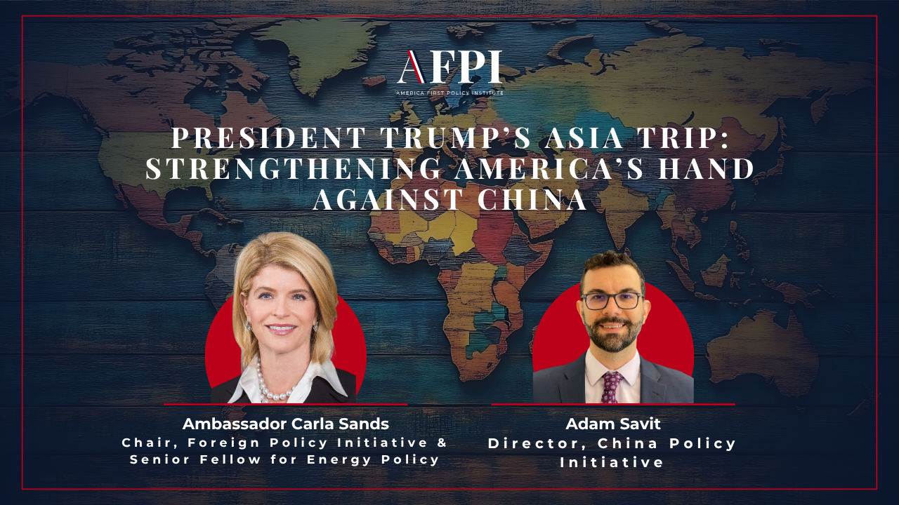 President Trump’s Asia Trip: America First Strategy for China, Trade, and Global Security ...